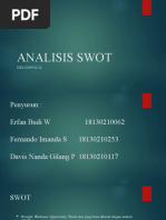 Panduan Analisis SWOT Lengkap | PDF
