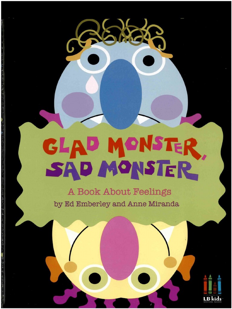 Glad Monster and Sad Monster | PDF