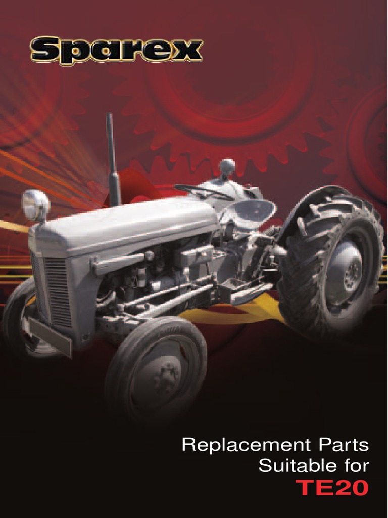 Ferguson TE20 Replacement Parts Guide | PDF | Vehicles | Manufactured Goods