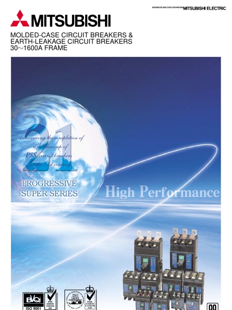 Mitsubishi Circuit Breakers Overview | PDF | Fuse (Electrical) | Power ...