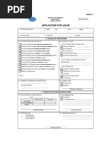 CS Form No. 6 Revised 2020 Application For Leave Fillable Final2021 ...