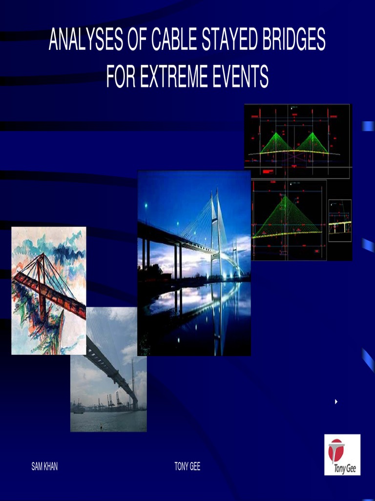 Extreme Event Analysis for Cable-Stayed Bridges | PDF | Economic ...