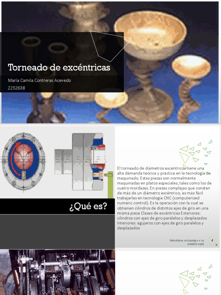 Torneado de Excéntricas | PDF | Máquinas | Ingeniería mecánica