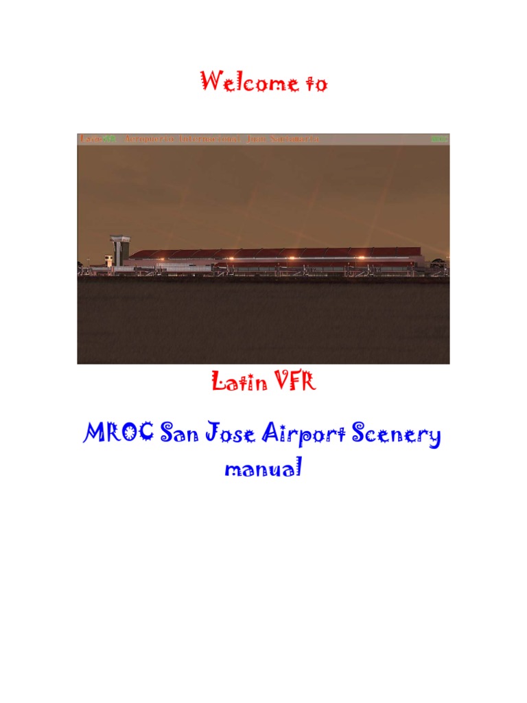Welcome To: MROC San Jose Airport Scenery Manual | Download Free PDF ...