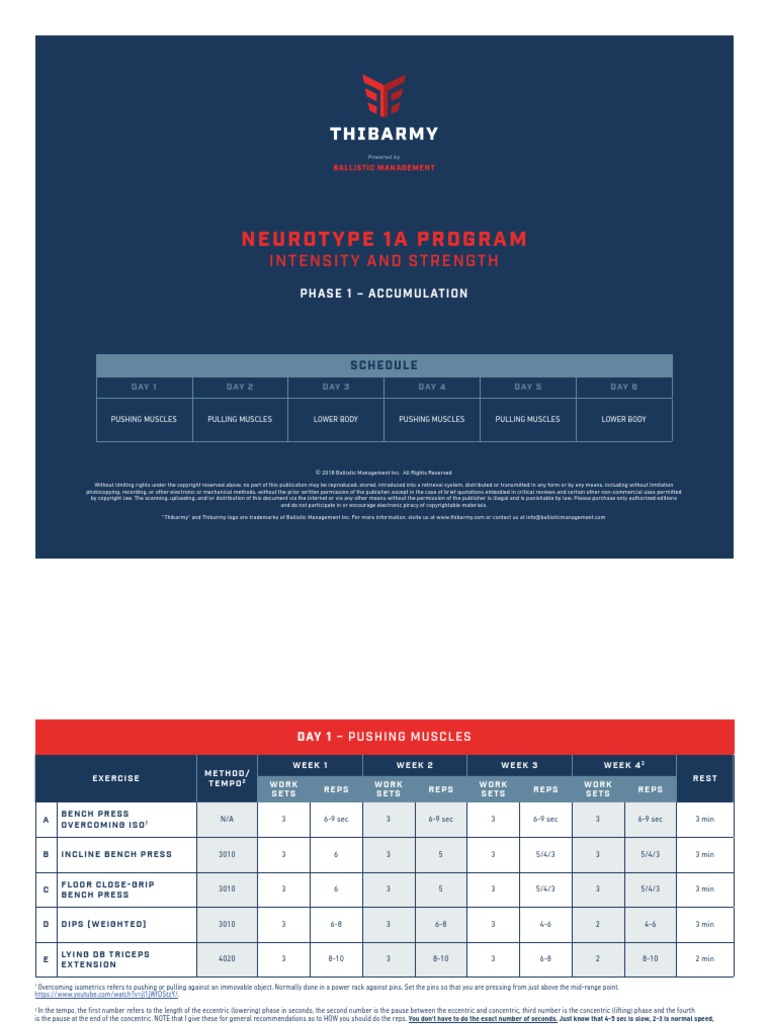 THIBARMY Prog 1A-IntensityStrength | PDF | Copyright Infringement ...