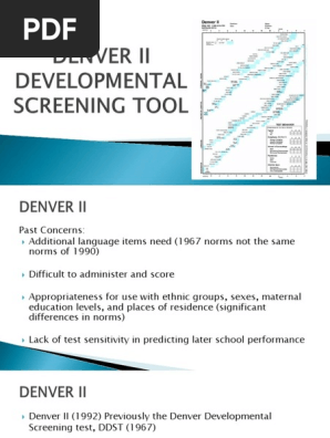 Denver Ii Screening Tool Printable