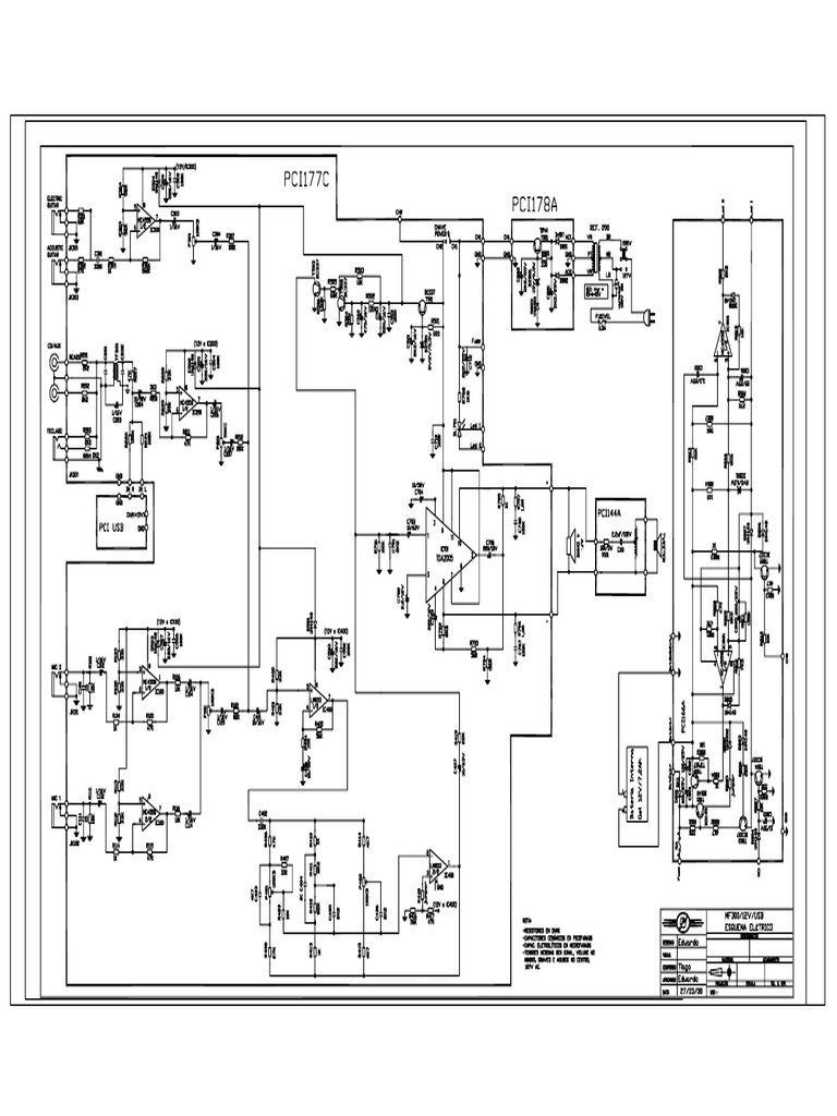 FRAHM MF300 12V USB - Esquema | PDF