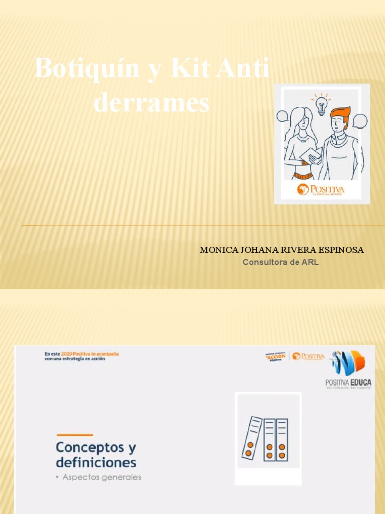 Capacitacion Botiquin y Kit Antiderrames Brigada Cdti | PDF