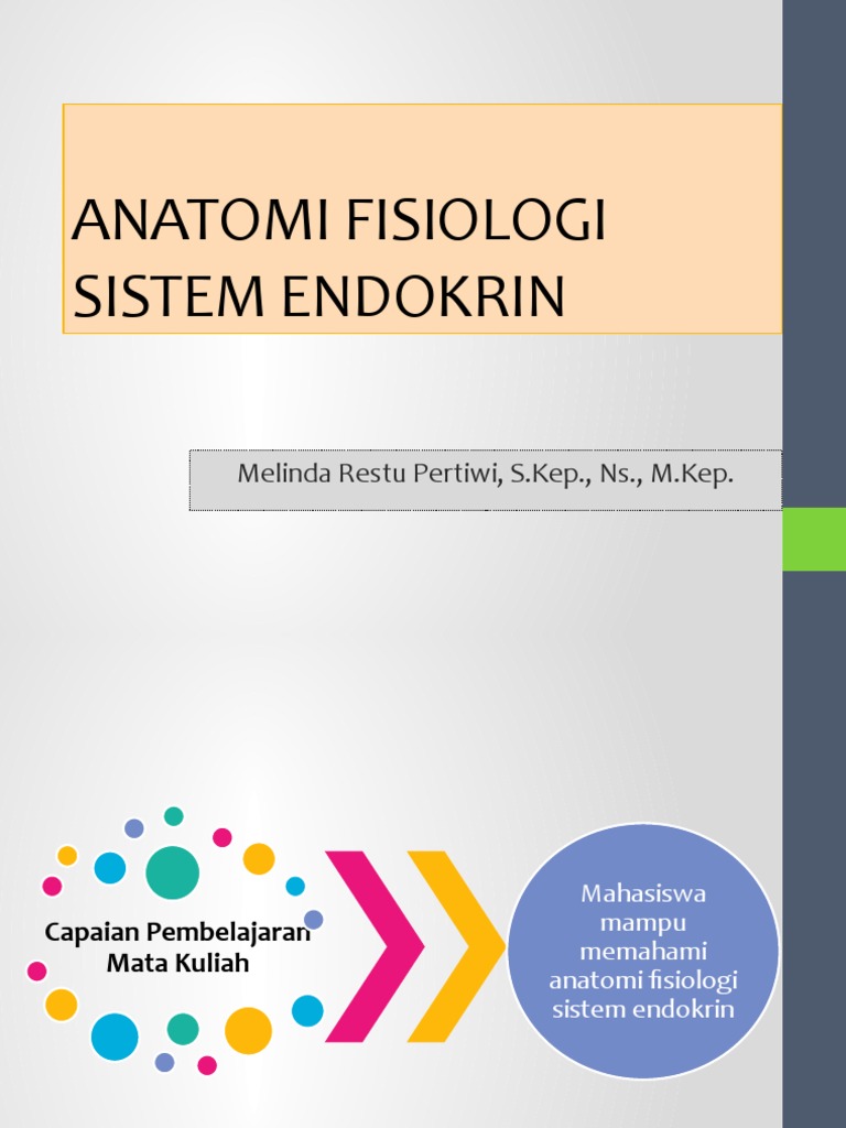 Anatomi Fisiologi Sistem Endokrin | PDF