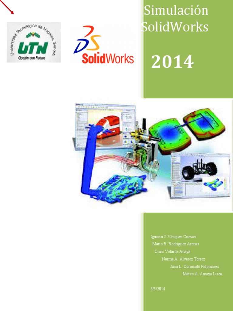 Manual de Practicas Solidworks Simulation | PDF | Engranaje | Tornillo