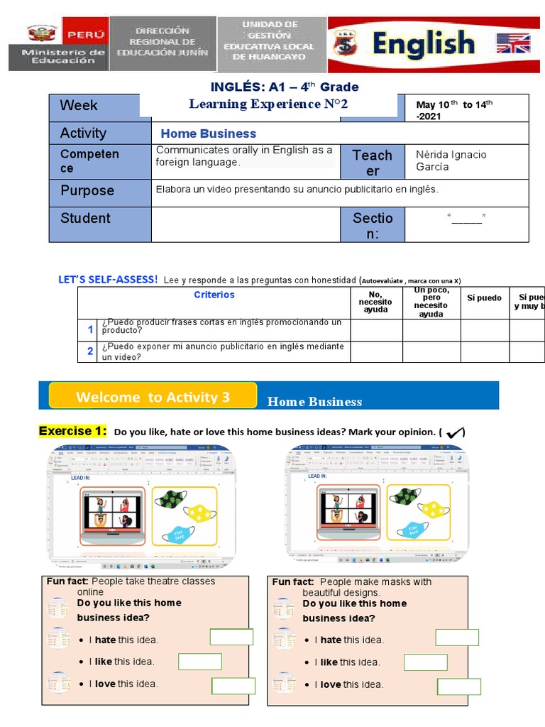 EXP.O2 - Activity 3 - Week 9 | PDF