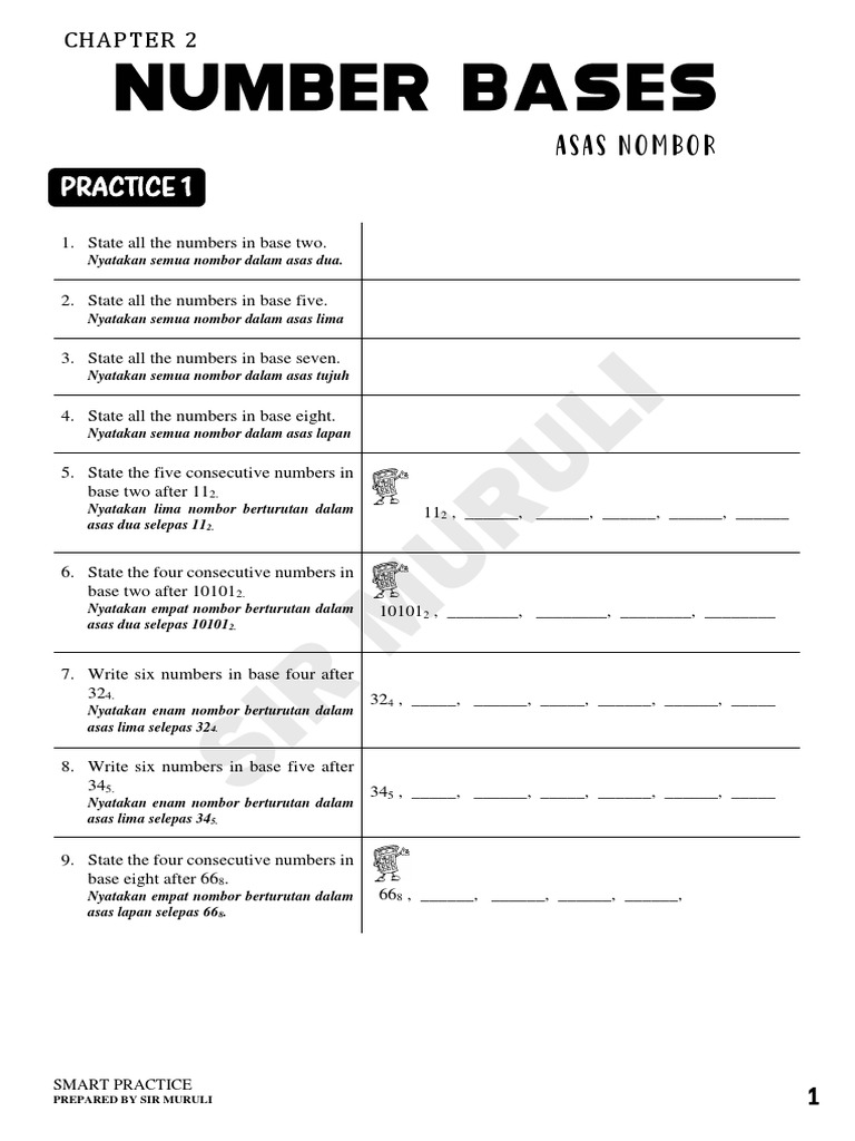Base Numbers 2021 (P) | PDF
