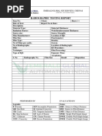 ET NDT Sample Test Report Format | PDF