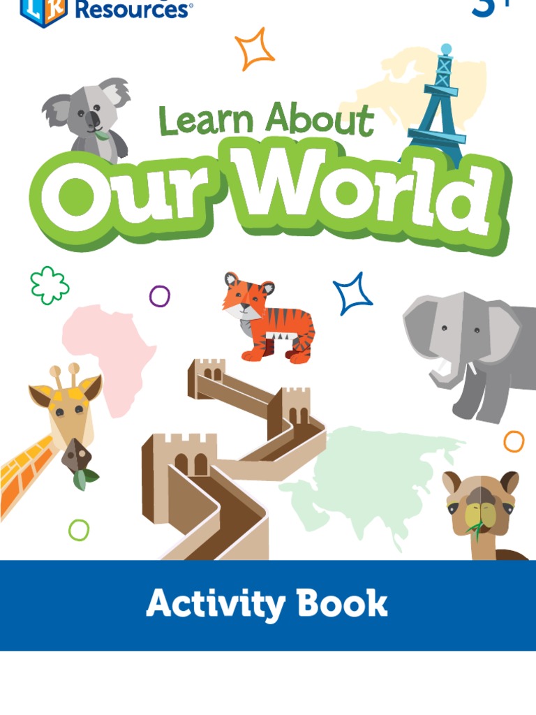 Our World Activity Book | PDF | Continent | Elephant