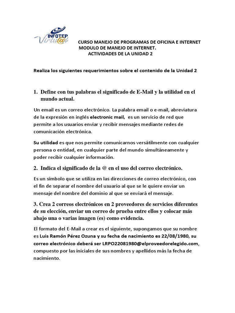 Tarea EJERCICIO 2 - Modulo 3 | PDF