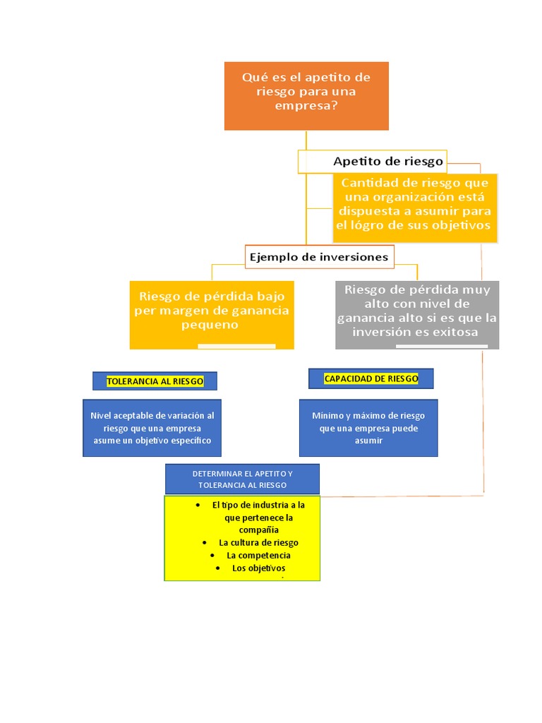 Apetito y Tolerancia al Riesgo Empresarial | PDF