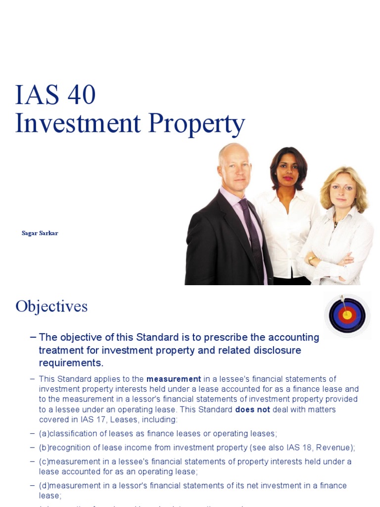 IAS 40 Investment Property | PDF | Lease | International Financial ...