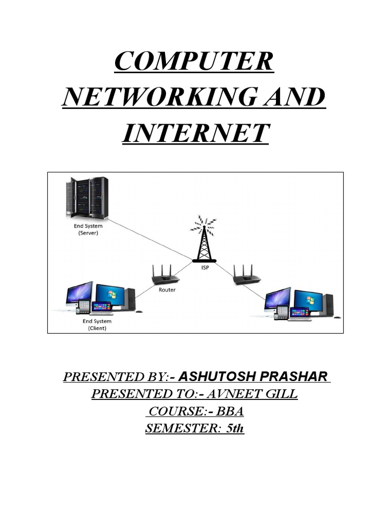 Computer Networking and Internet 1 | PDF | Internet Service Provider ...