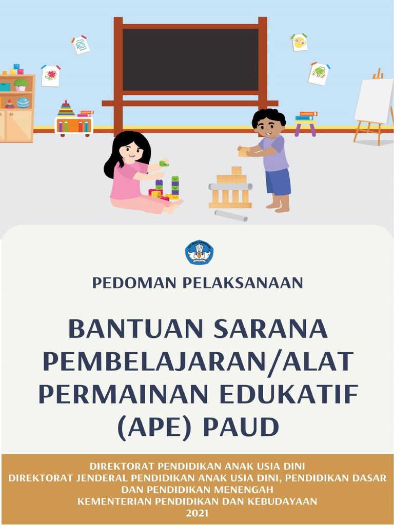 Pedoman APE PAUD 2021 untuk Pendidikan | PDF | Karier & Perkembangan ...