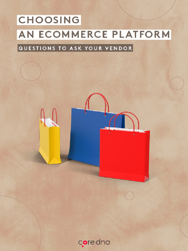 eCommerce Platform Selection Guide | PDF | Cloud Computing | E Commerce