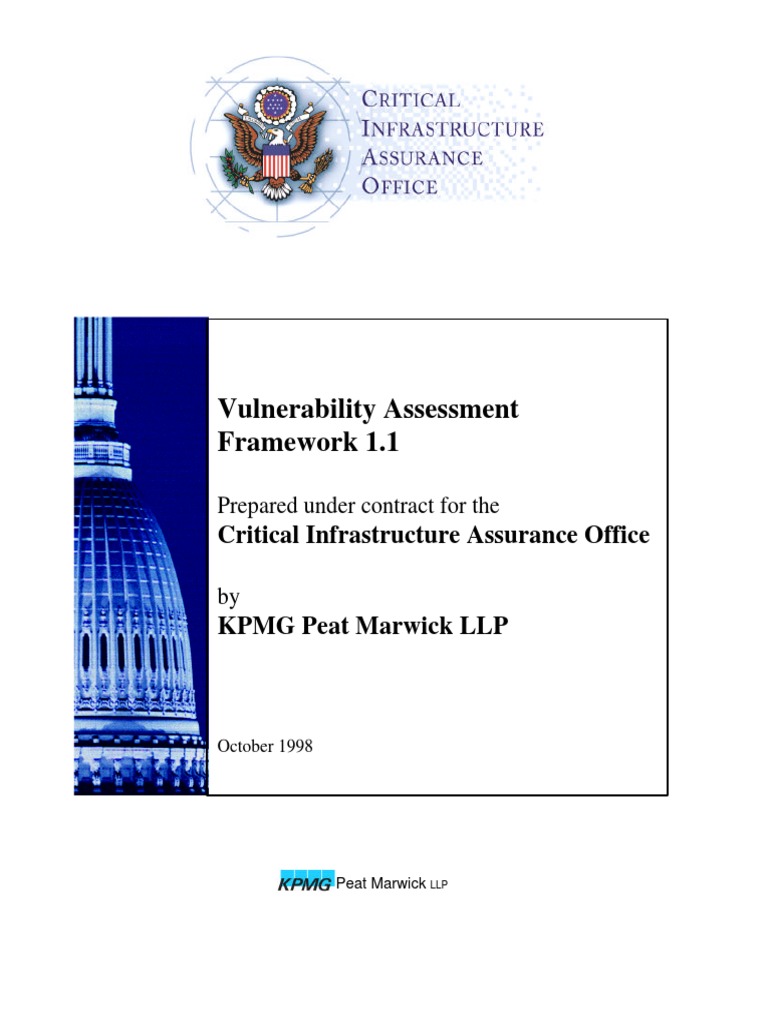 Vulnerability Assessment Framework 1.1: Critical Infrastructure ...