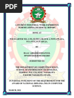 It Siwes Sample Report For Computer Science Student PDF Free | PDF | Computer Keyboard | Menu ...