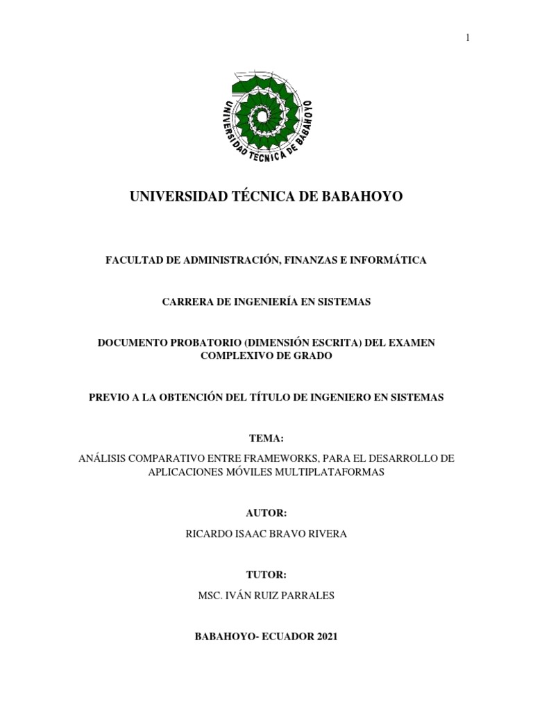 E Utb Fafi Sist 000153 | PDF | Aplicación movil | Software de la aplicacion