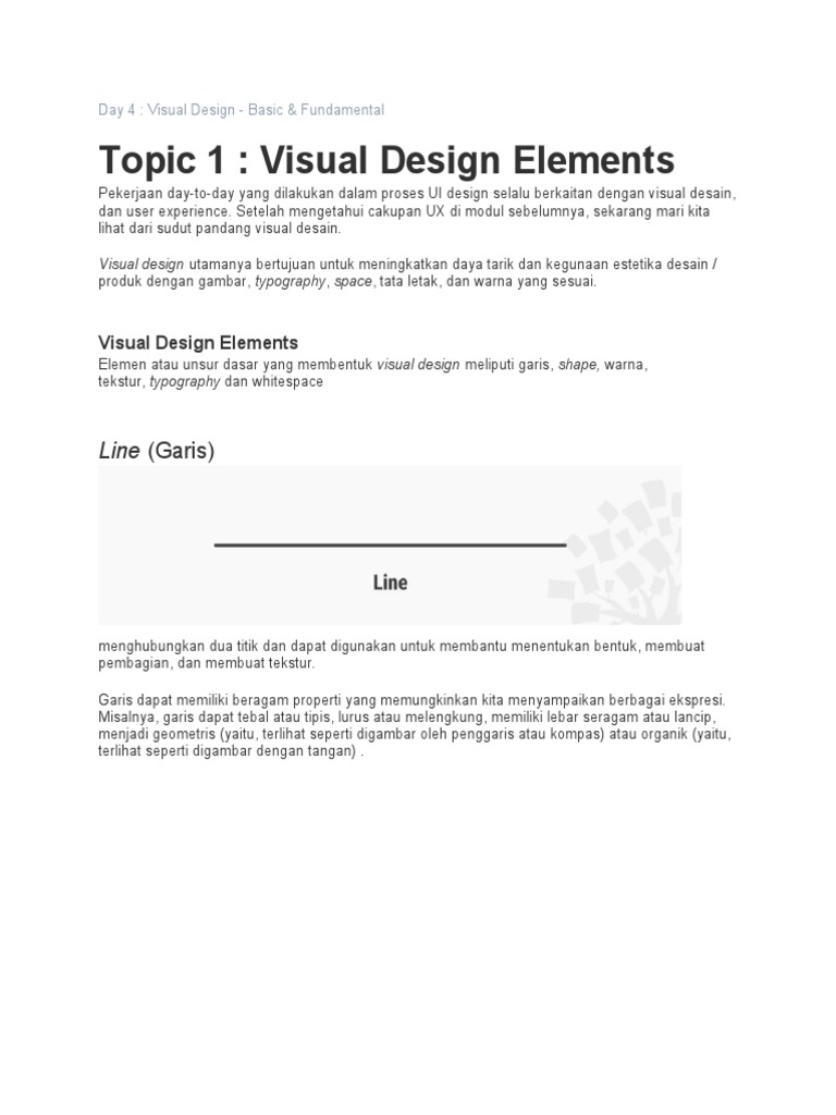 VISUAL DESIGN FUNDAMENTALS | PDF