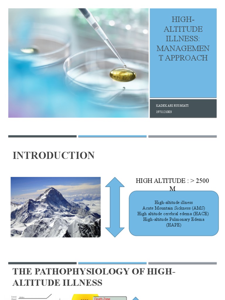 High-Altitude Illness Management Guide | PDF | Medical Specialties ...