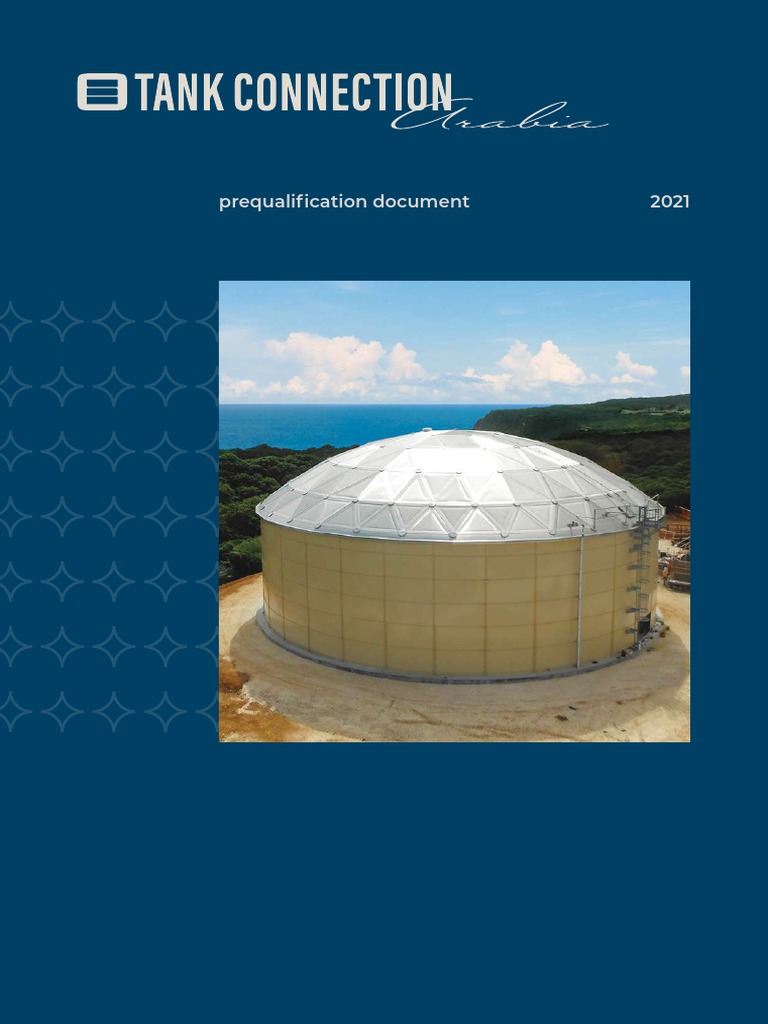 Tank Connection Arabia Pre-Qualification | PDF