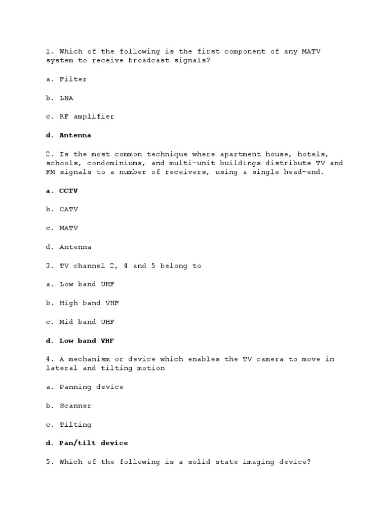 MATV and Broadcast Engineering Basics | PDF | Frequency Modulation ...