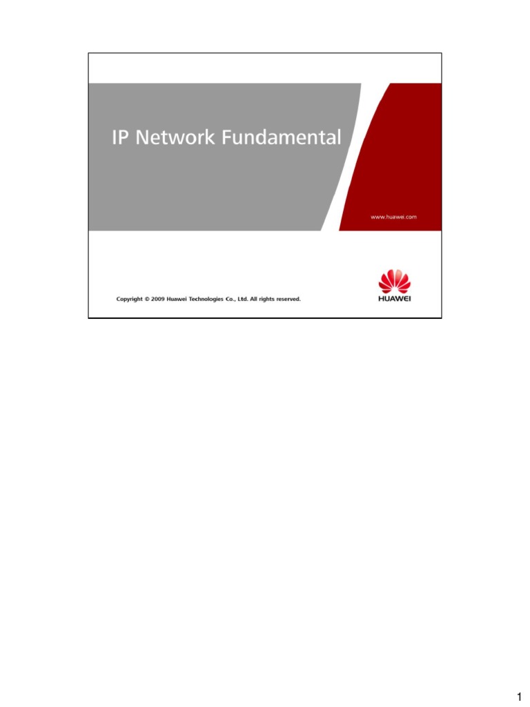 IP Network Fundamental | PDF | Virtual Private Network | Network Topology