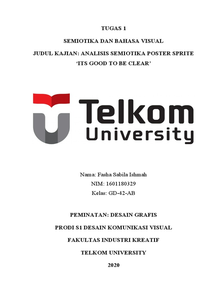 +fasha Sabila Ishmah Tugas 1 Semiotika Visual | PDF