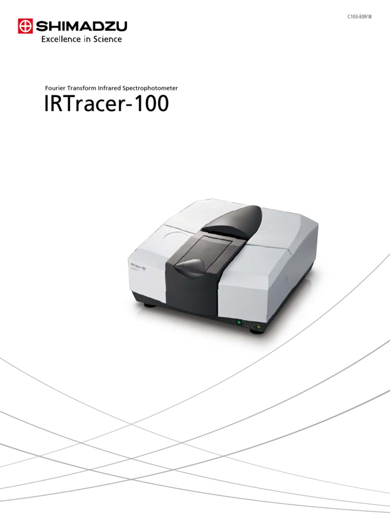 IRTracer 100 FTIR Spectrometer | PDF | Interferometry | Personal Computers