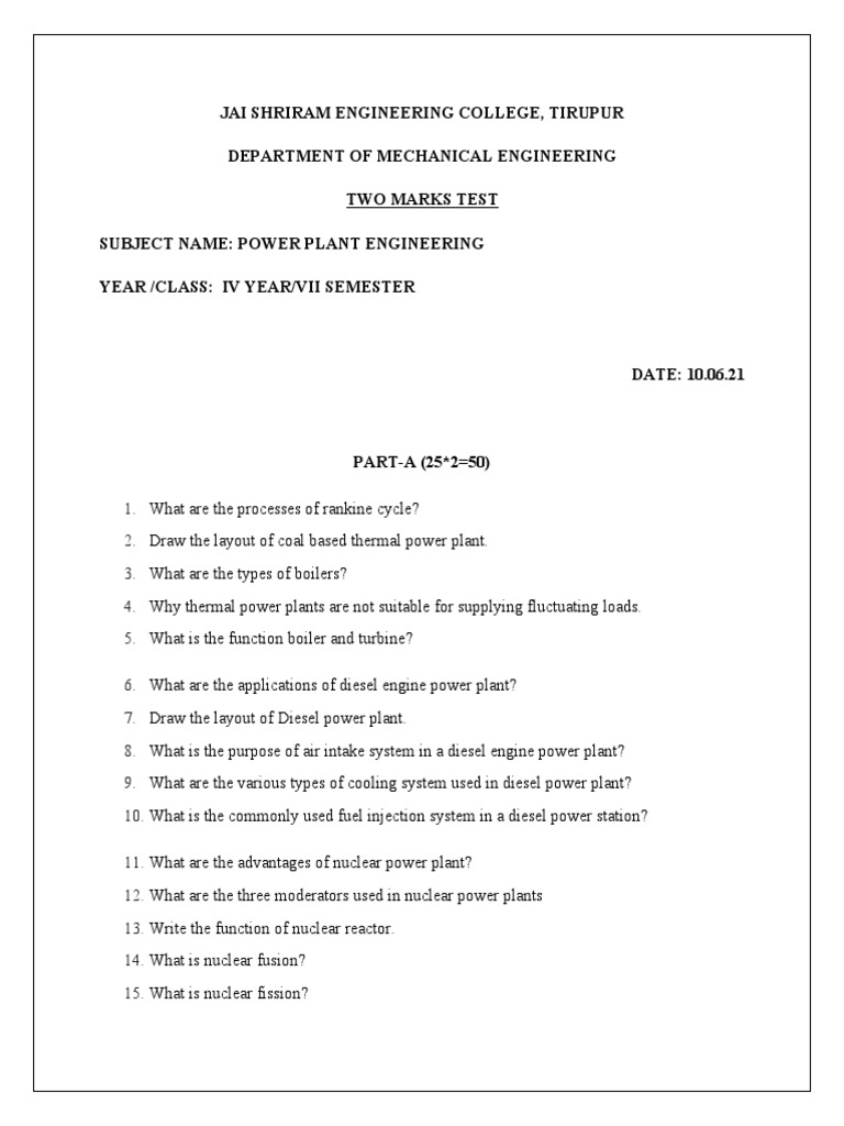 PPE Two Mark Questions. | PDF | Science & Mathematics | Computers