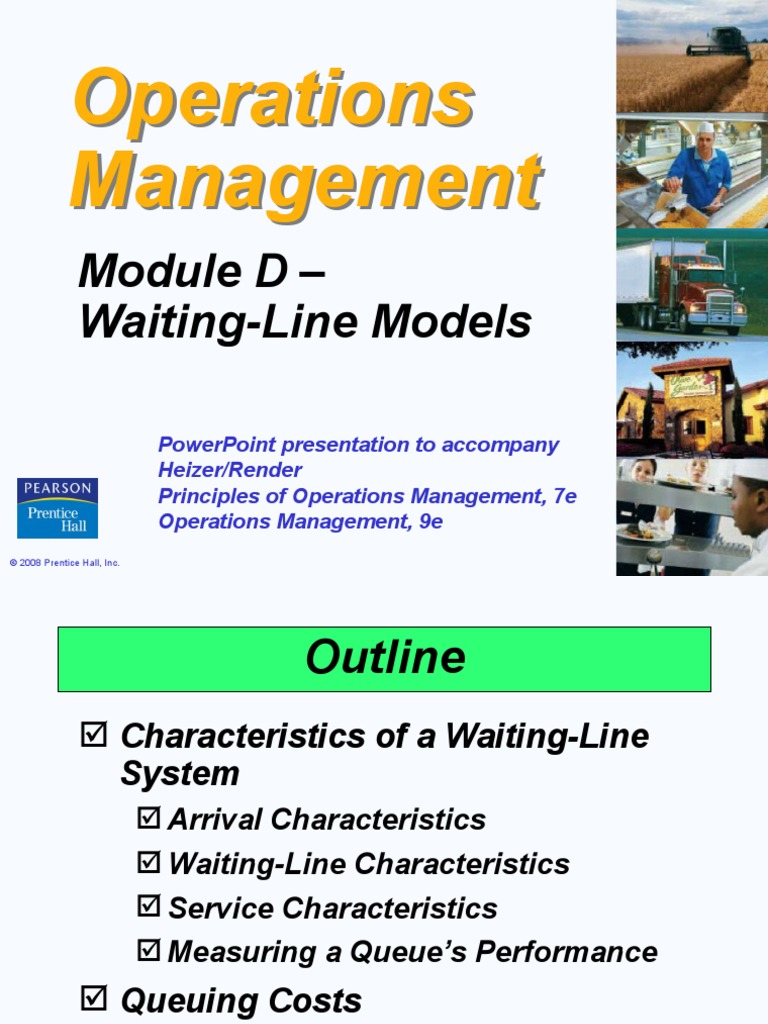 08-Waiting Line Analysis | Download Free PDF | Applied Mathematics ...