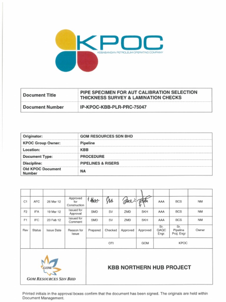 Pipe Specimen For Aut Calibration Selection Thickness Survey ...
