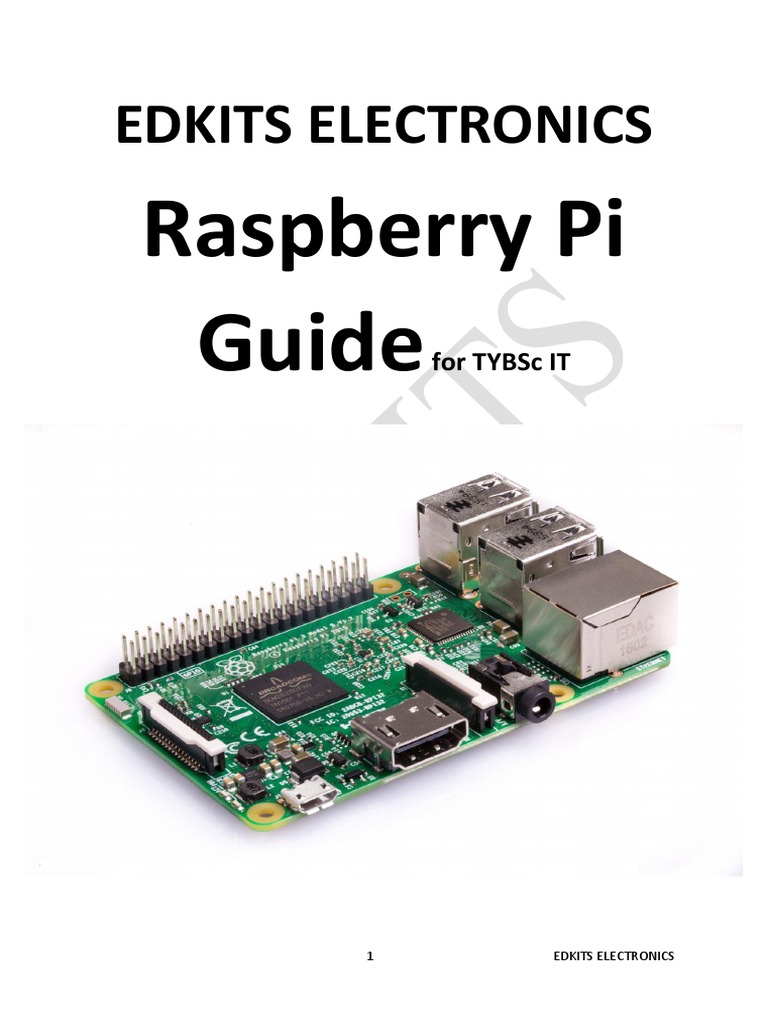 Raspberry Pi BScIT Practicals Manual-1 | PDF | Raspberry Pi | Hdmi