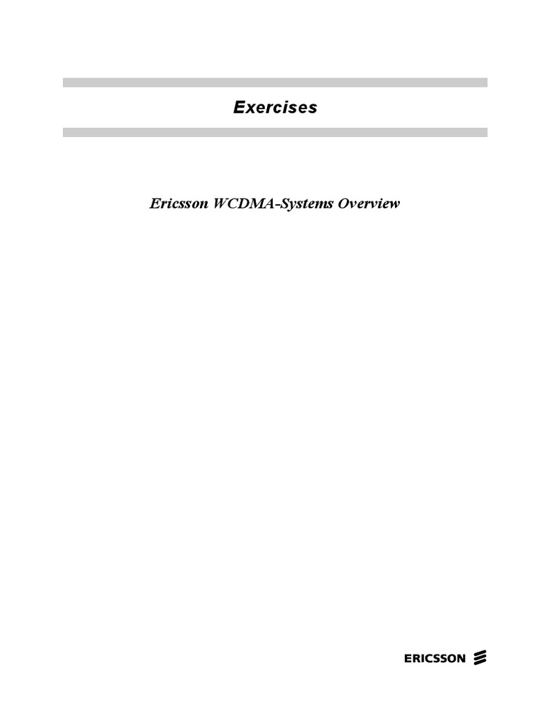 Ericsson - WCDMA | PDF | 3 G | General Packet Radio Service
