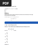 Soal SBMPTN 2014 TKPA Matematika Dasar Dan Pembahasan Kode 652 | PDF