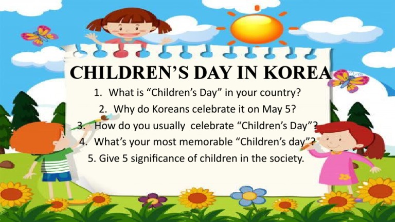 Children's Day in Korea | PDF