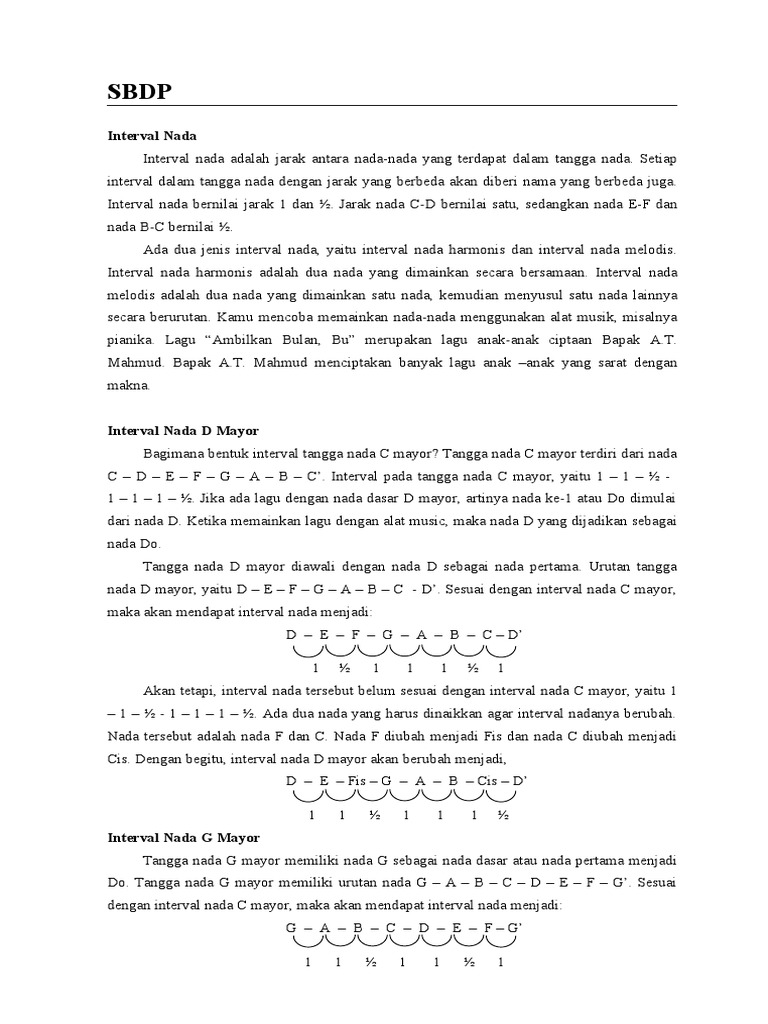 Ringkasan - SBDP | PDF