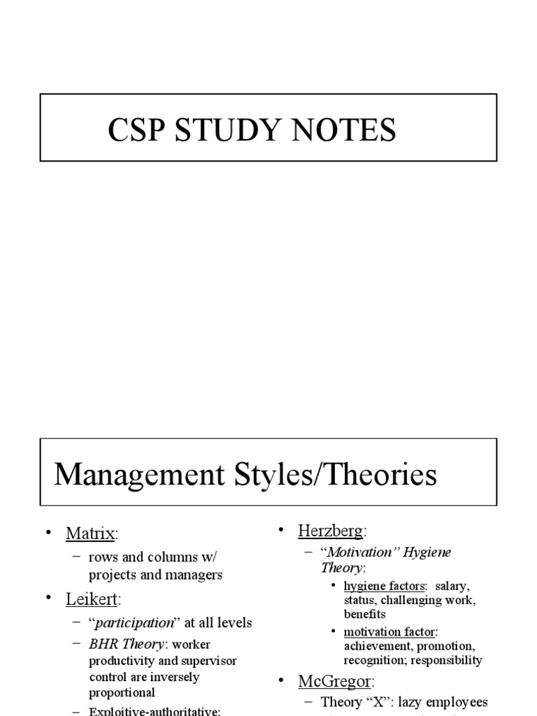 CSP Study Notes | PDF | Combustion | Fires