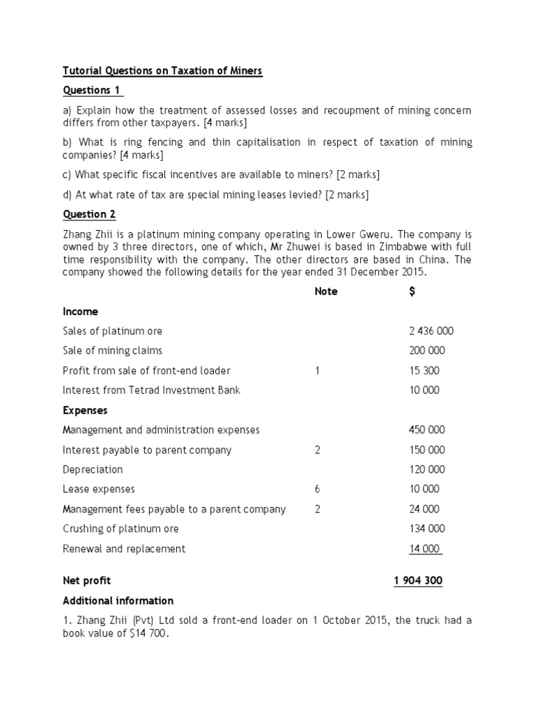 Advanced Taxation Practice Question Question | PDF | Dividend | Taxes
