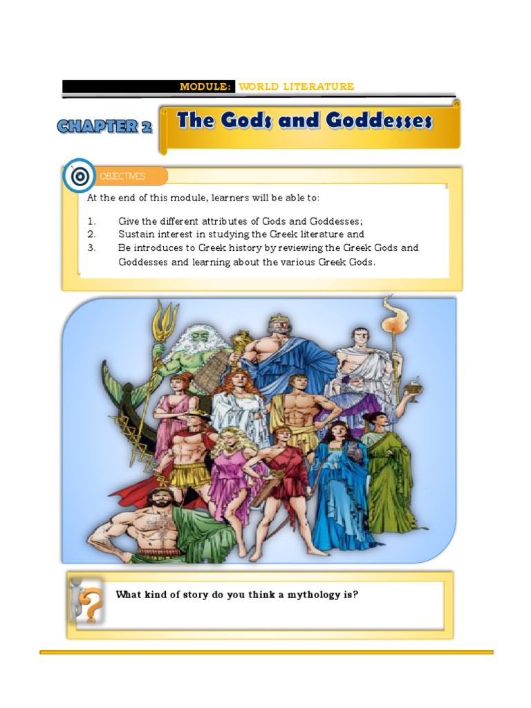 Greek Gods and Goddesses Overview | PDF | Zeus | Greek Deities