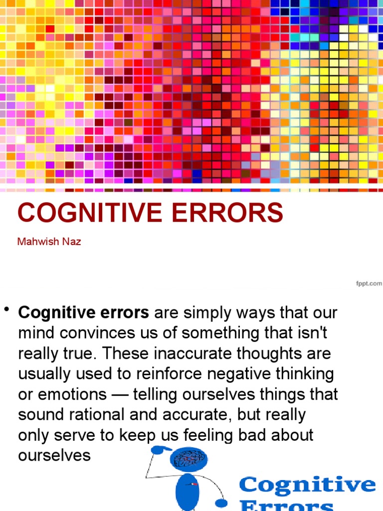 Understanding Cognitive Errors | PDF | Thought | Mind