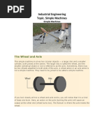 Simple Machines Worksheet&Test | PDF