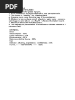 Poster Making Contest Criteria and Mechanics | PDF