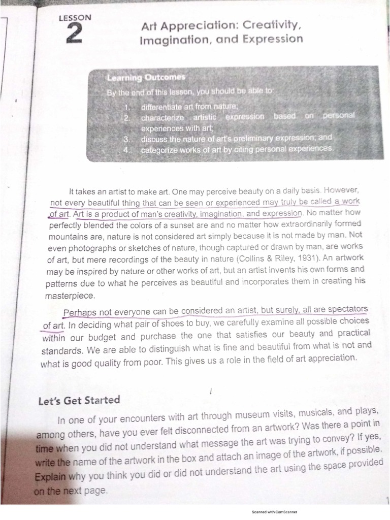 Lesson2 Artapp | PDF