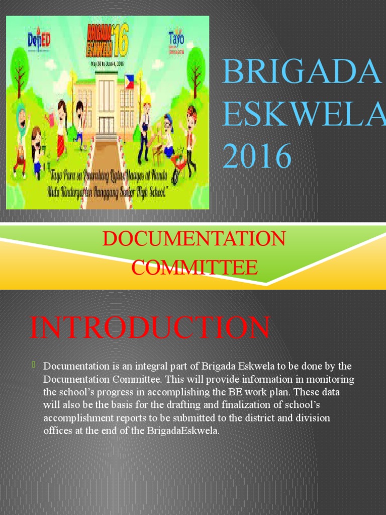 Brigada Eskwela 2016 | PDF | Policy | Business